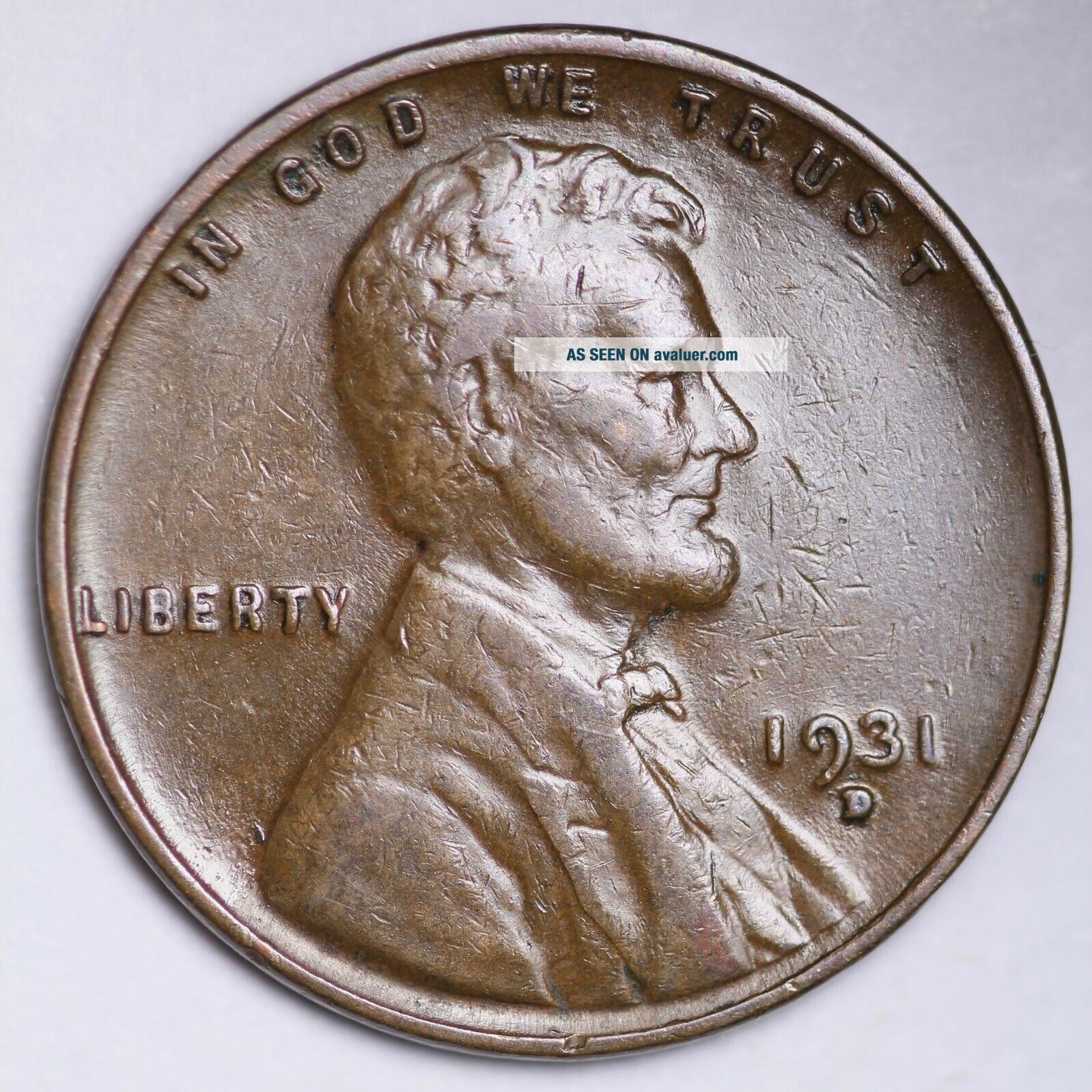 UNCIRCULATED 1931 - D Lincoln Wheat Cent Penny | #9886320
