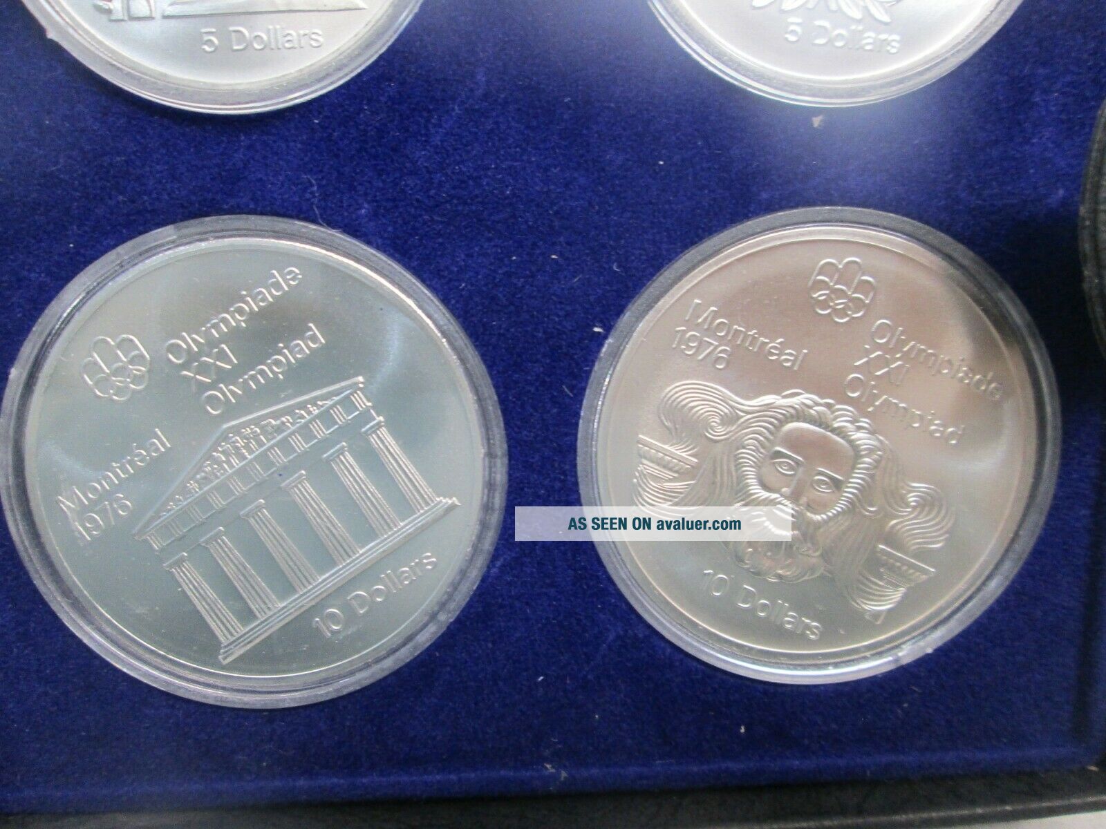 1974 SERIES II CANADIAN UNCIRCULATED MONTREAL OLYMPIC GAMES 4 COIN SET ...