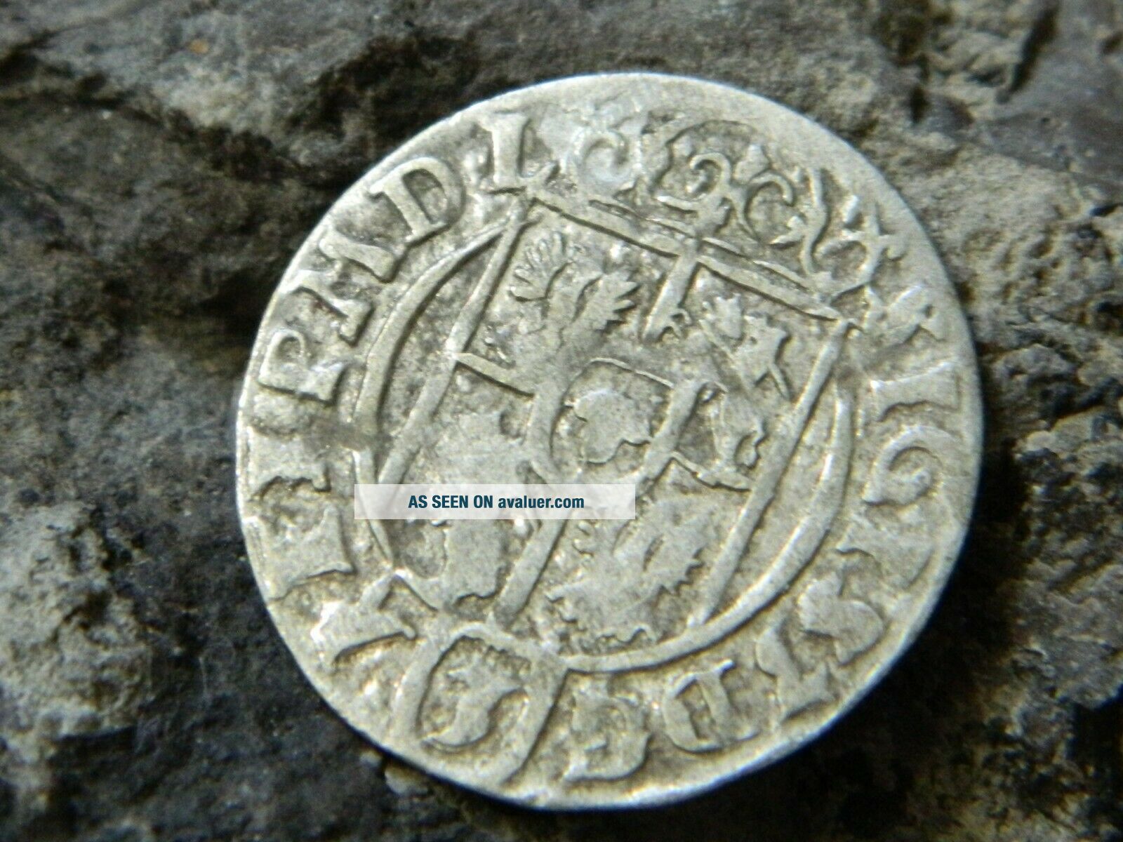 Rare 1620 ' S Ancient Silver Pirate Shipwreck Era Old European Coin W ...