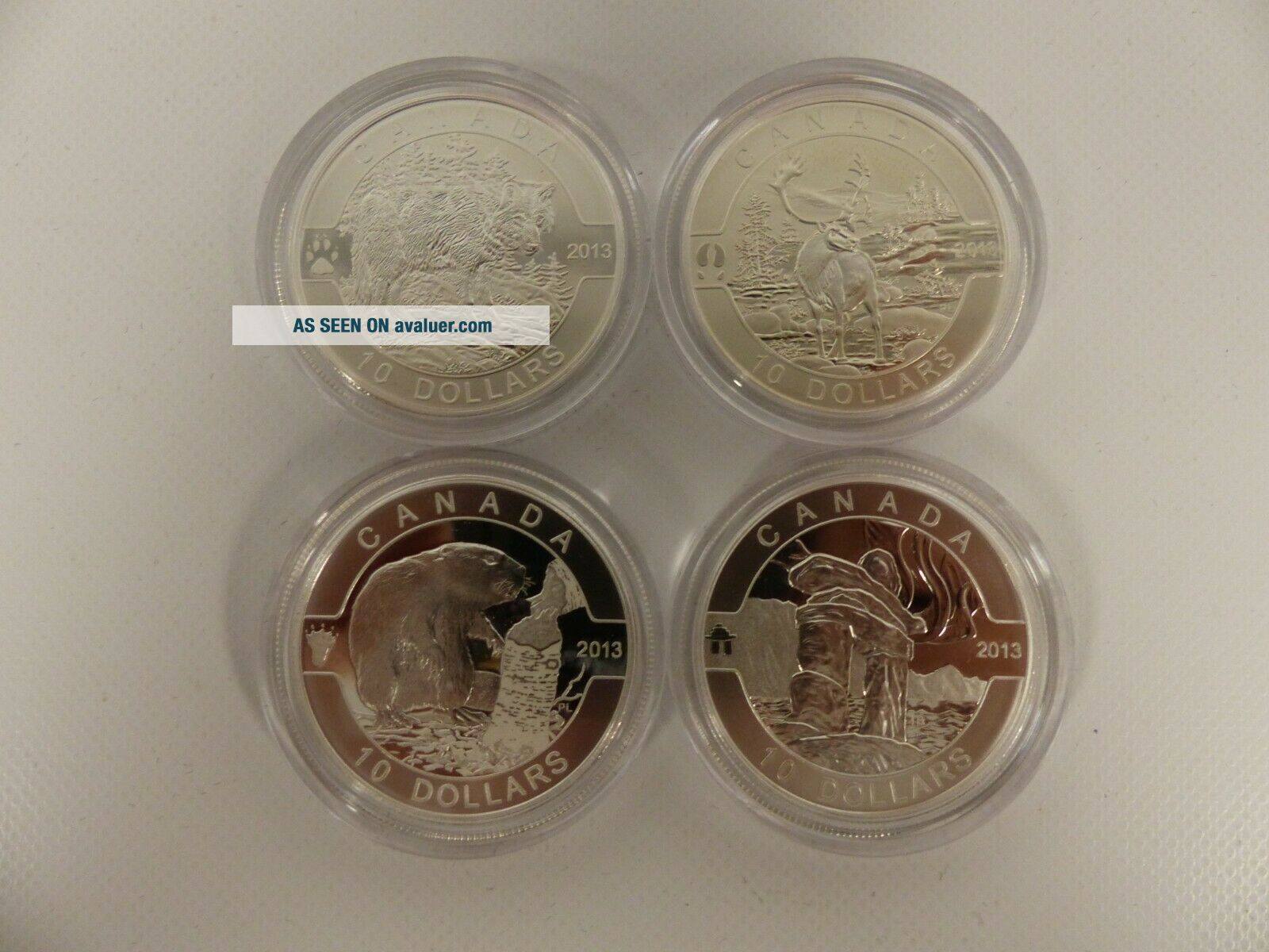 2013 CANADA 10 DOLLARS FINE SILVER COIN SET | #9902102