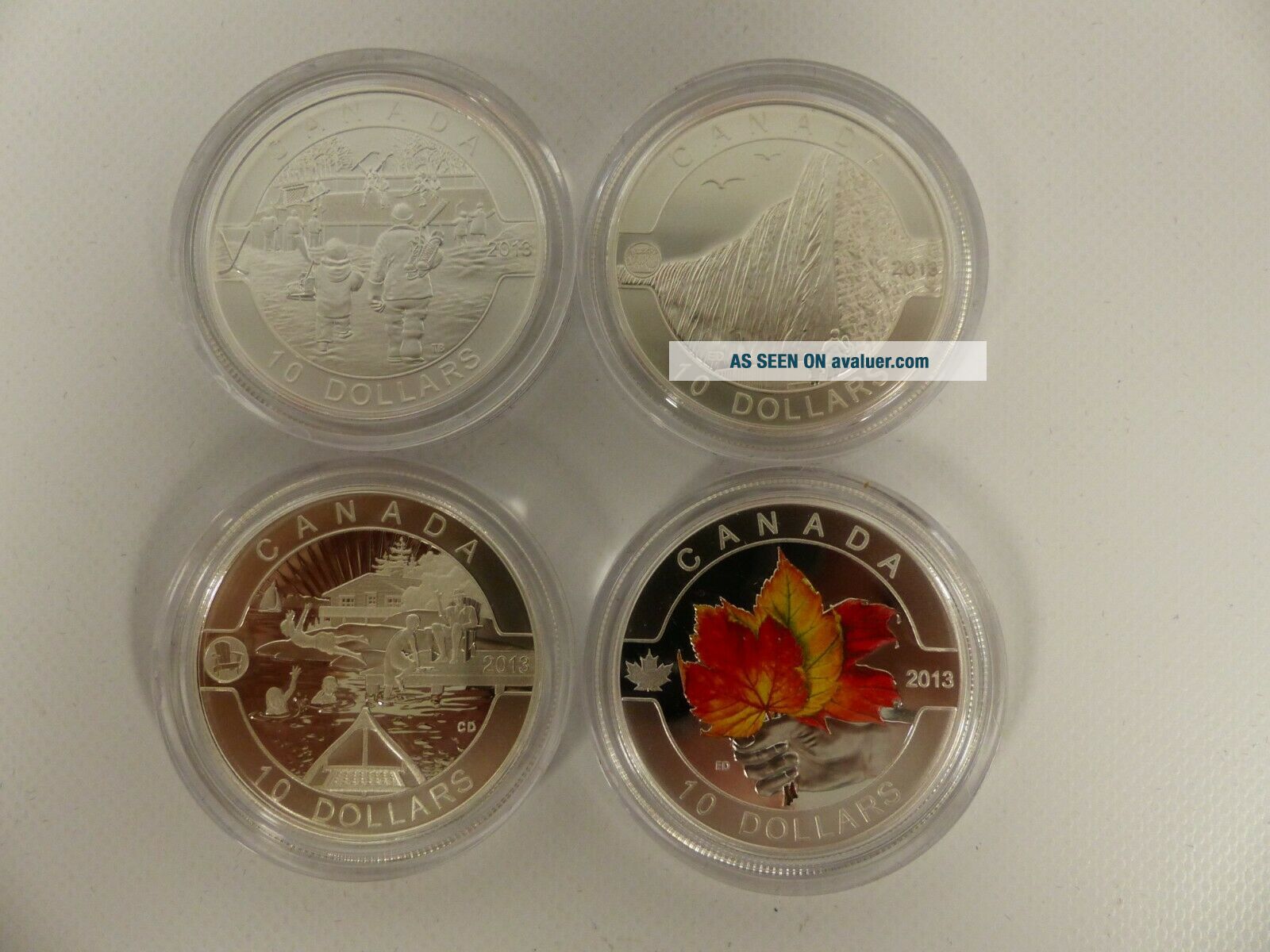 2013 CANADA 10 DOLLARS FINE SILVER COIN SET | #9902102