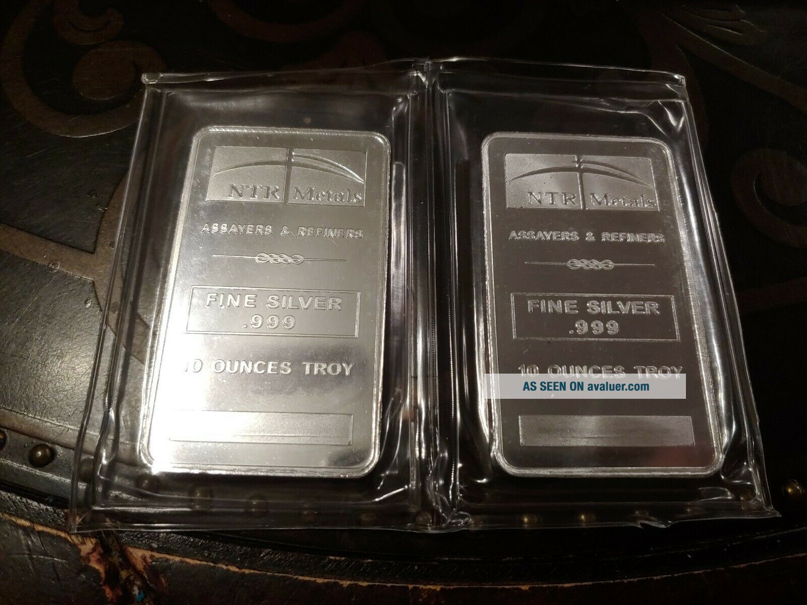 2X 10 Oz Silver Bar NTR Metals | #9979007