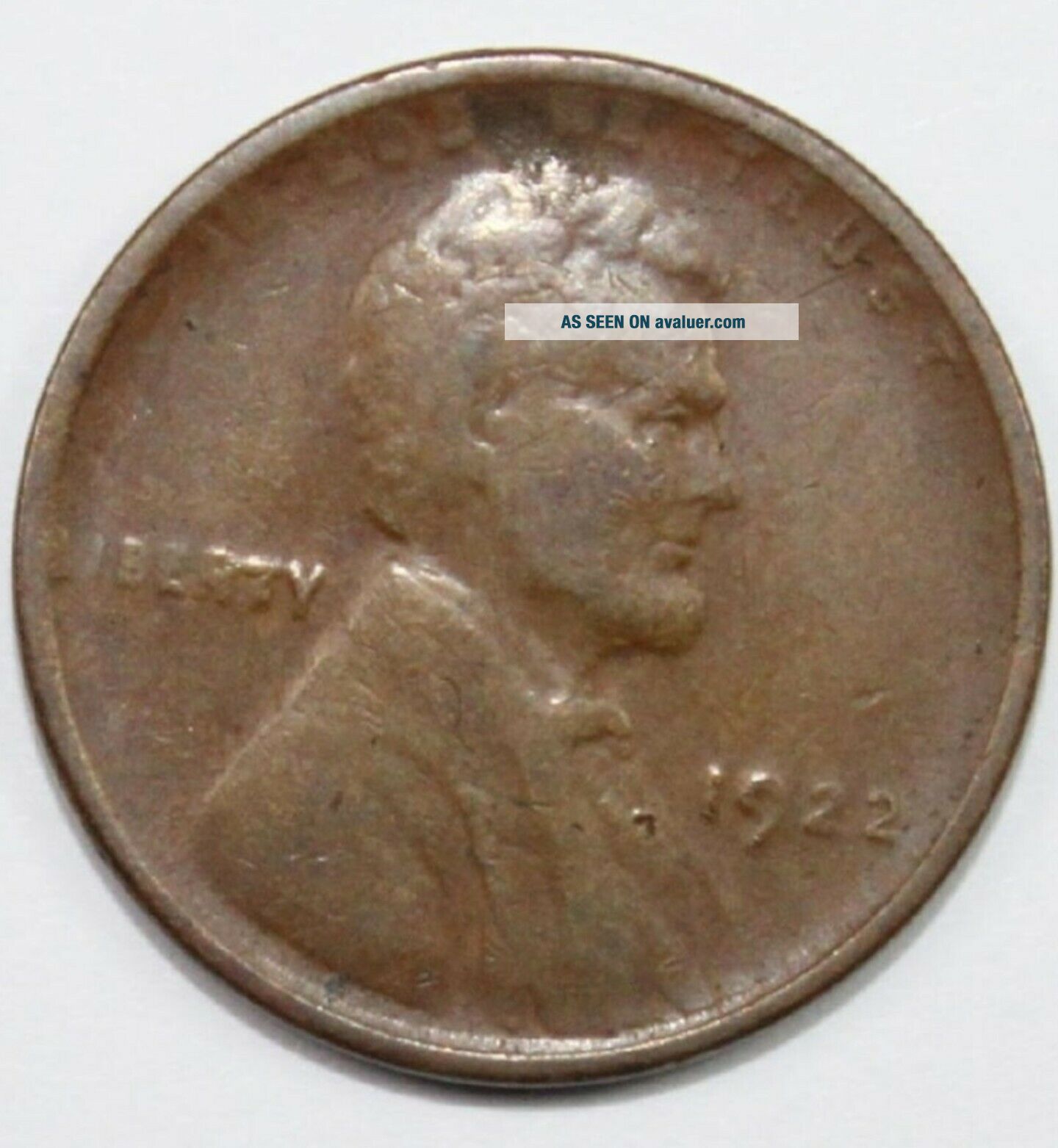 1922 No D Strong Reverse Lincoln Wheat Cent Copper Penny PCGS VF ...