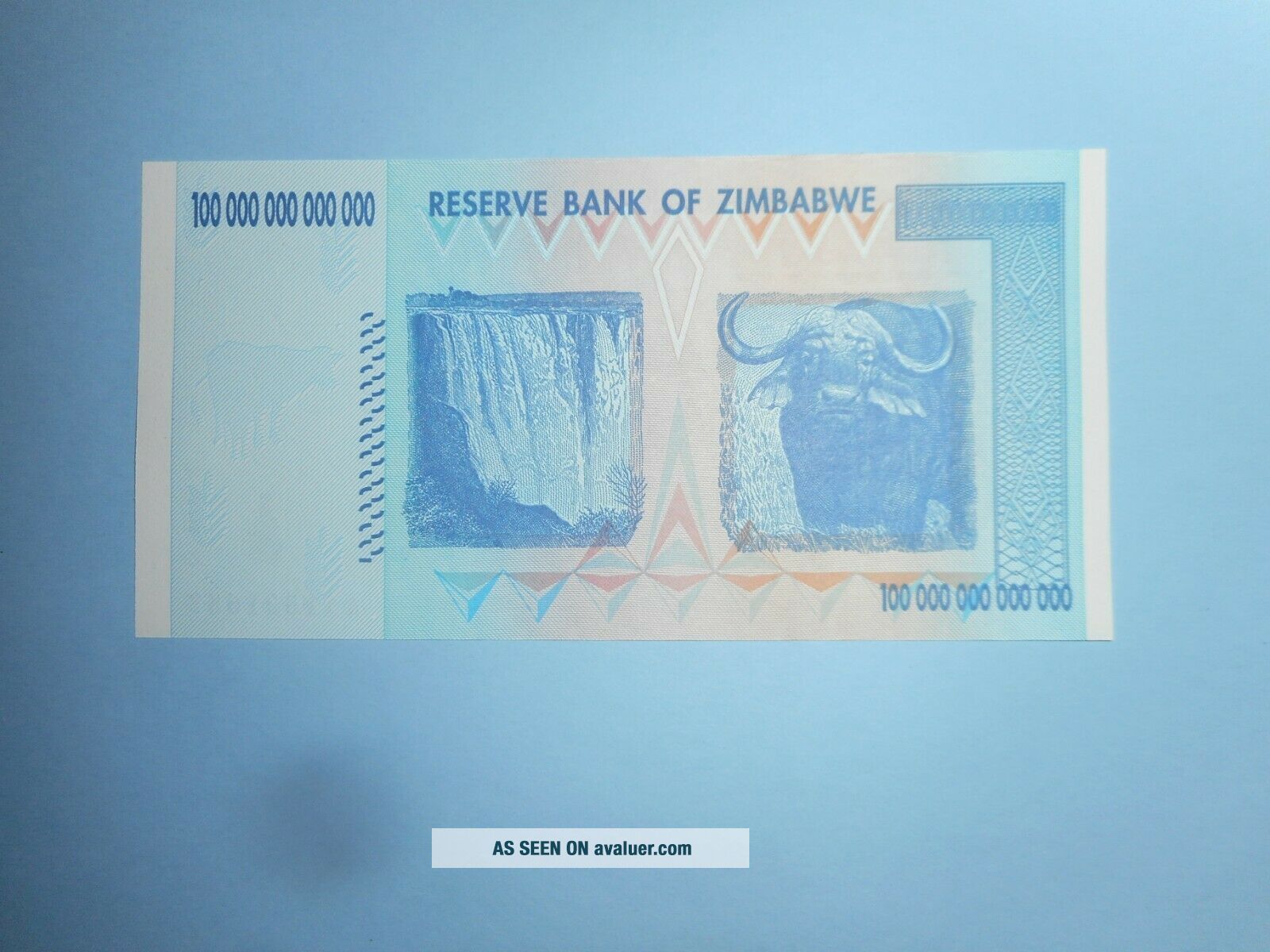 Zimbabwe 100 Trillion Dollars, About UNC, Paper Money AFRICAN | #10015799