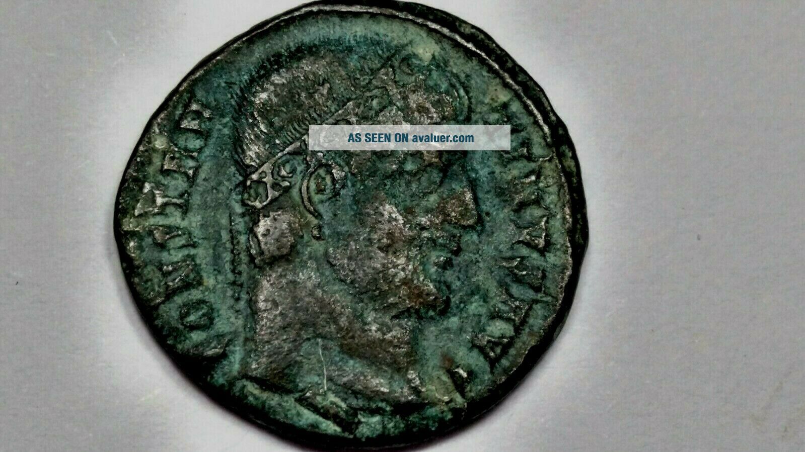 BRONZE CONSTANTINE I THE GREAT LATE ROMAN COIN //1427 | #10101961