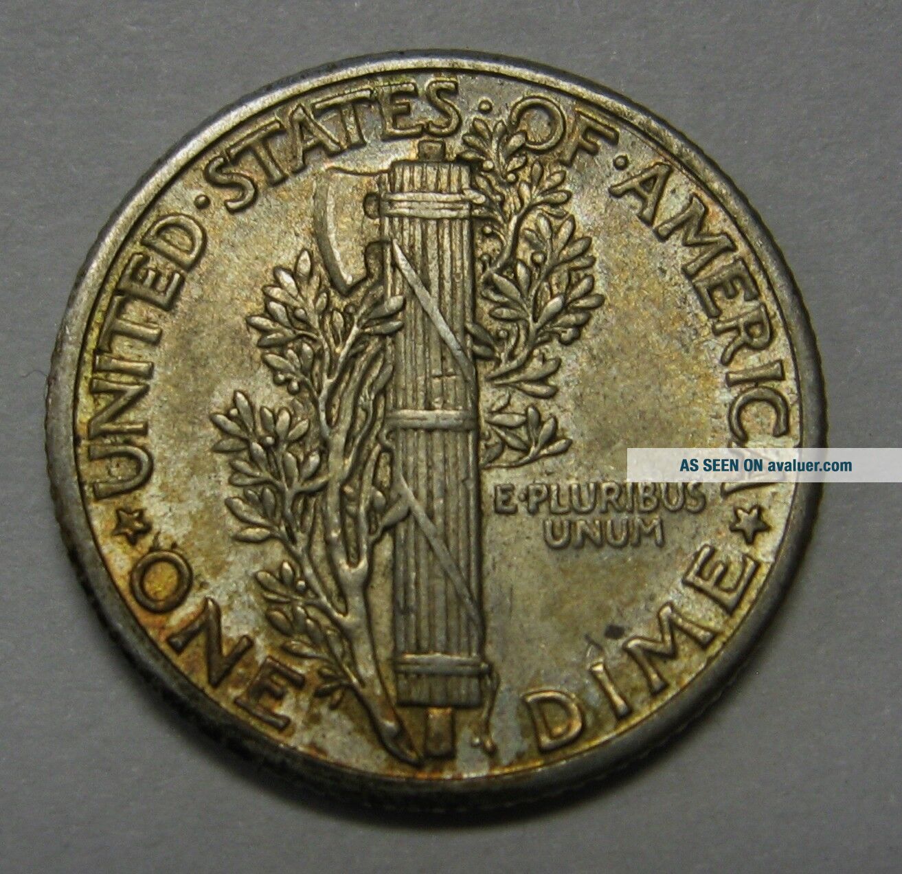 1937 Mercury Head Silver Dime Grading In The AU Range Coins | #10296397