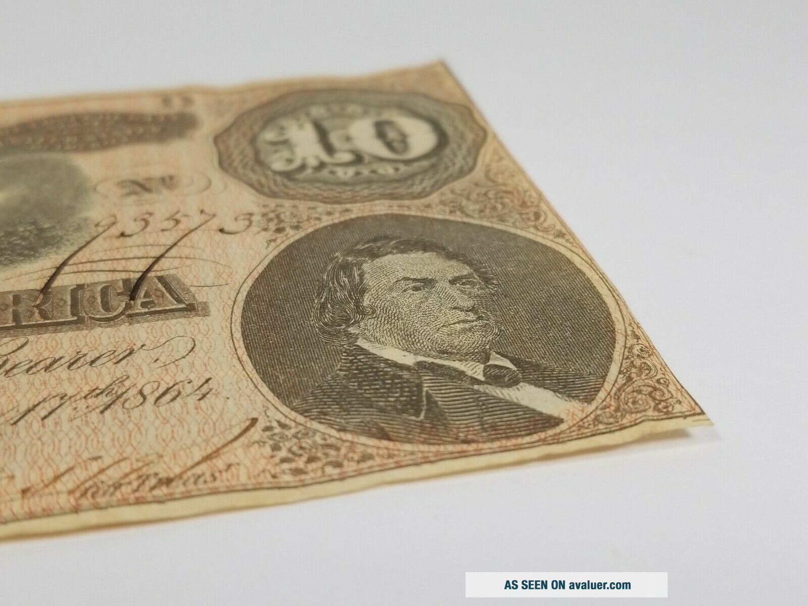 1864 CIVIL WAR CONFEDERATE MONEY $10 TEN DOLLAR NOTE BILL RICHMOND VA ...