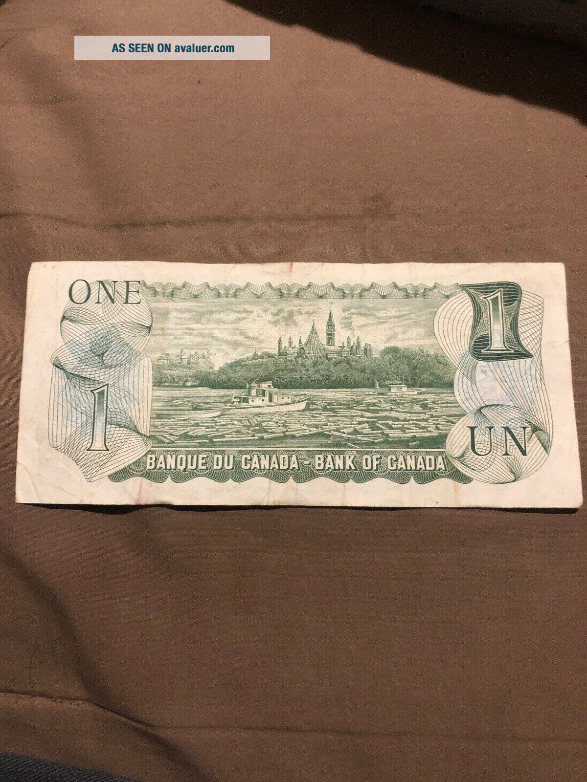 Bank Of Canada One Dollar Bill | #10350963