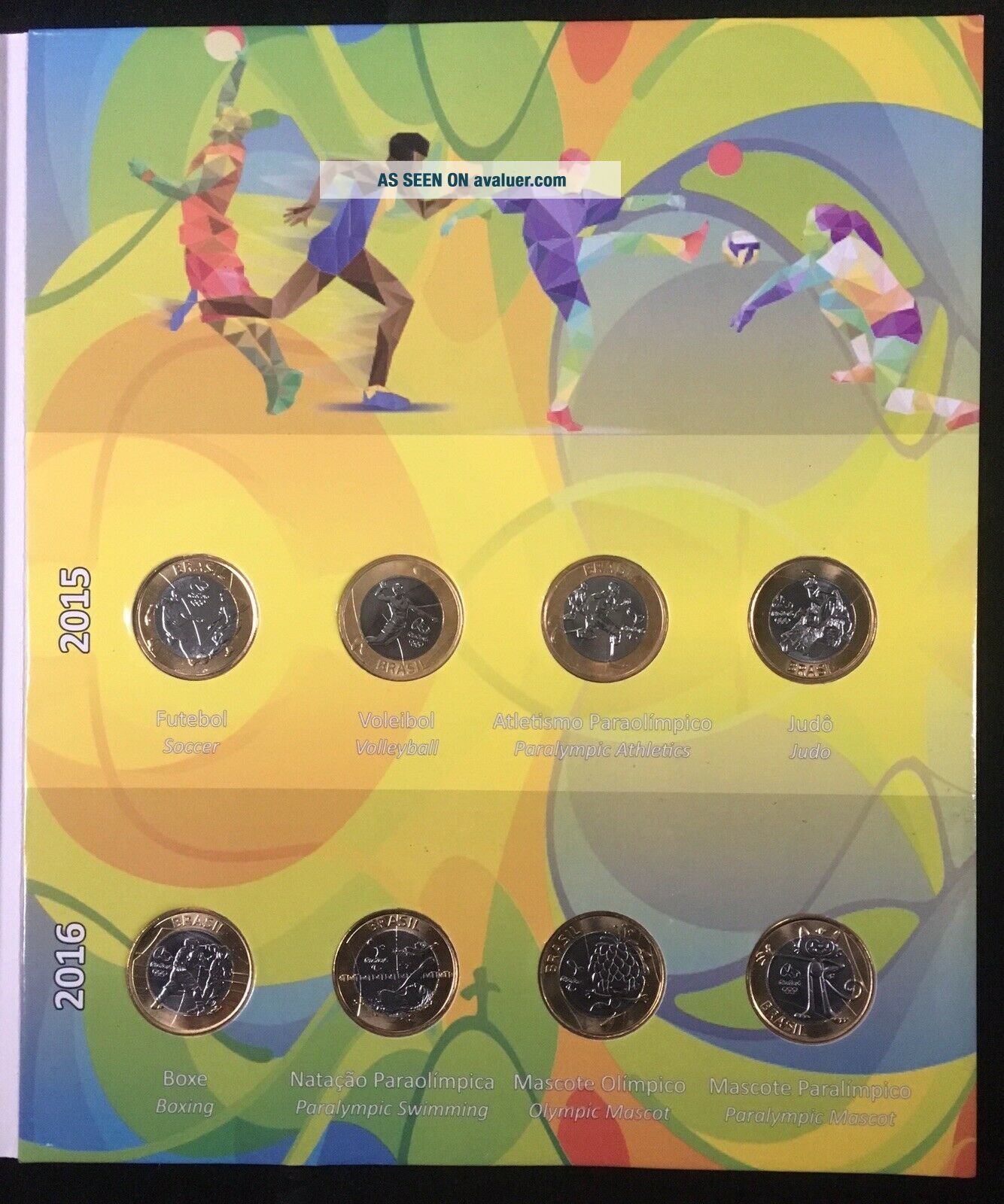 Commemorative Coins Album Of Olympic Games Rio 2016 | #10362942