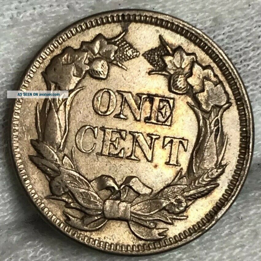 1857 Flying Eagle Cent Penny XF Coin | #10421044