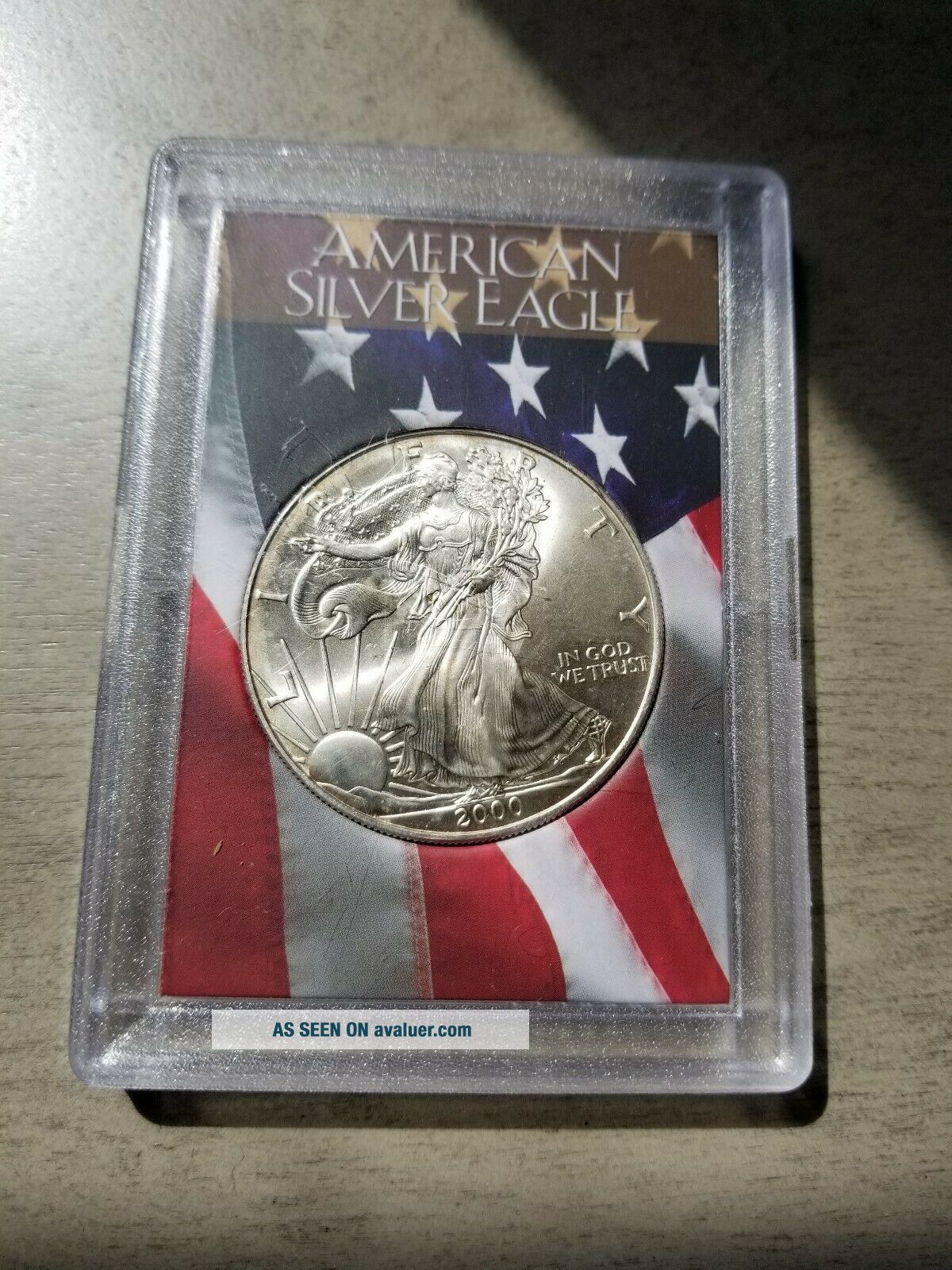 2000 American Eagle Walking Liberty Silver Dollar 1 Oz. 999 | #10492932