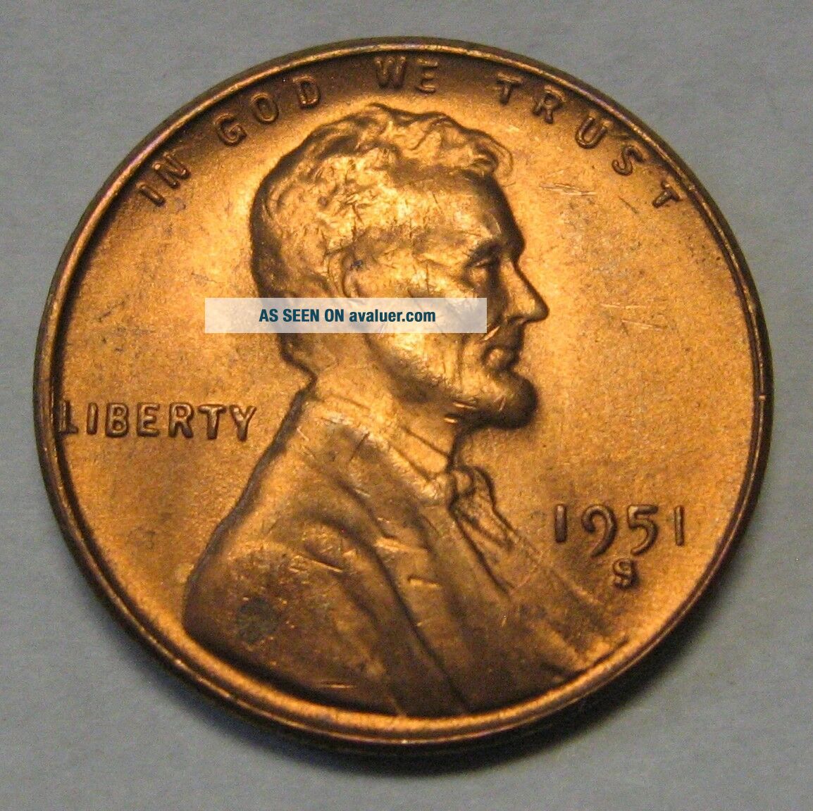 1951 - S Lincoln Wheat Cent In The CH BU Range From An Bank Wrapped ...
