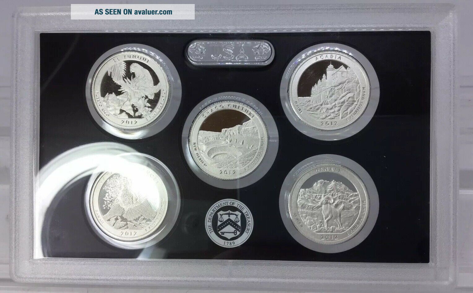 2012 S United States America The Quarters Silver Proof Set | #10618253