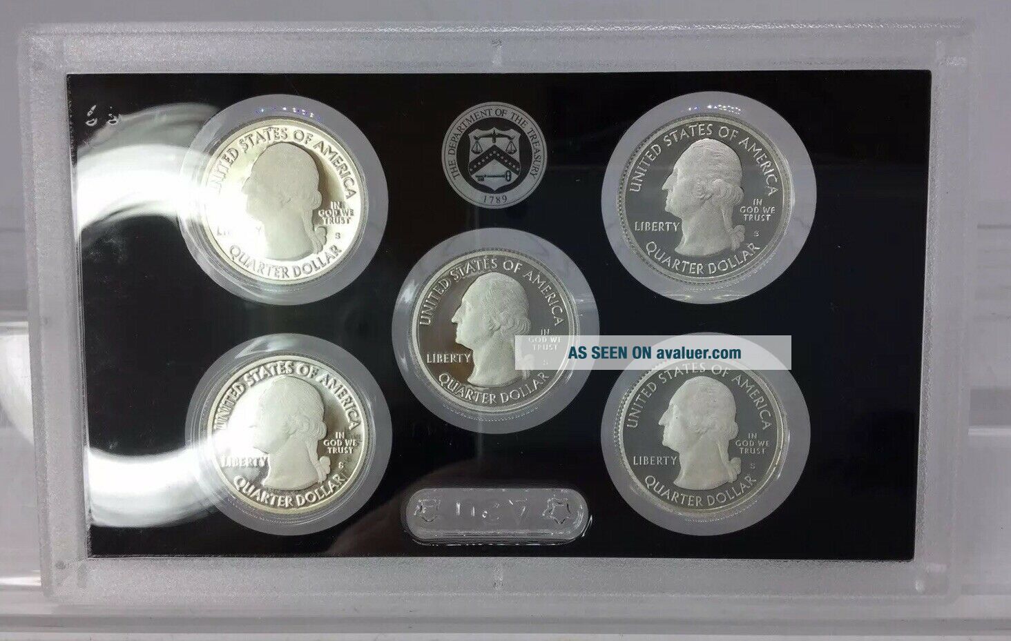 2012 S United States America The Quarters Silver Proof Set | #10618253