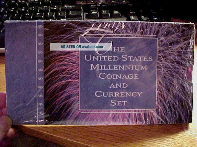 2000 The United States Millennium Coinage And Currency Set | #10631078