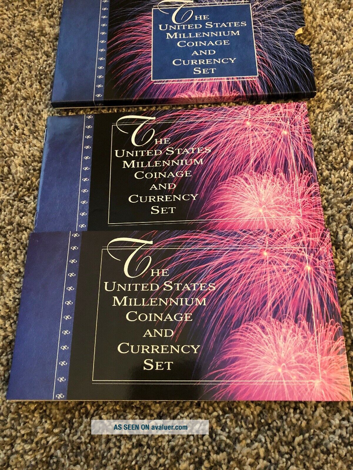 2000 The United States Millennium Coinage And Currency Set - Limited ...