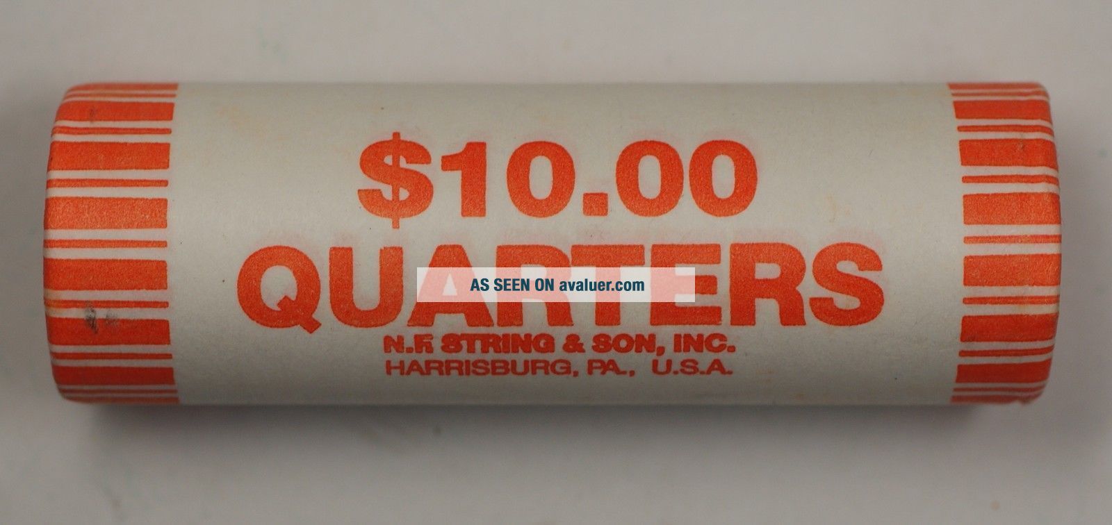 2001 P YORK STATE QUARTER UNCIRCULATED ROLL US BANK WRAPPED ROLL ...