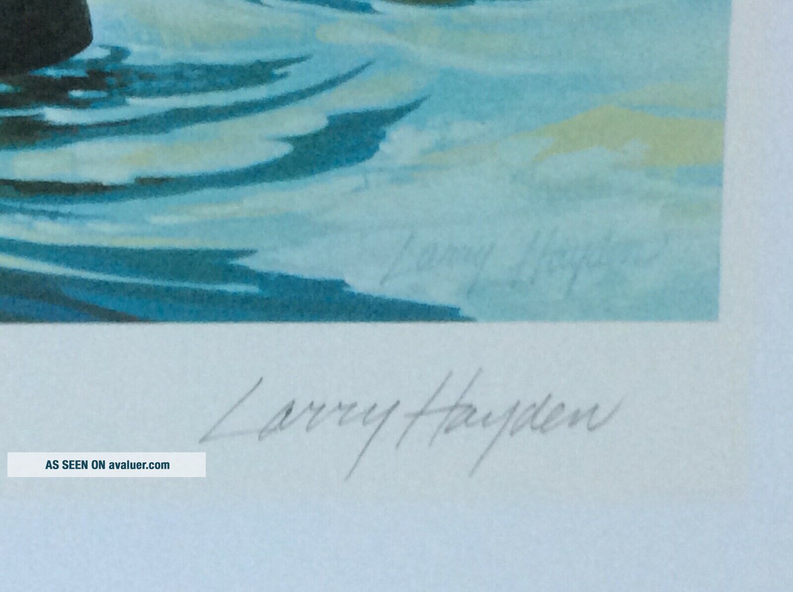 1977 MICHIGAN DUCK STAMP AND PRINT LARRY HAYDEN | #10868718