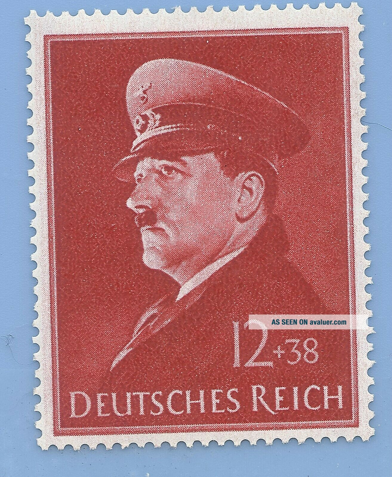 Germany Nazi Third Reich 1941 Adolf Hitler 12, 38 Stamp WW2 ERA | #10948372