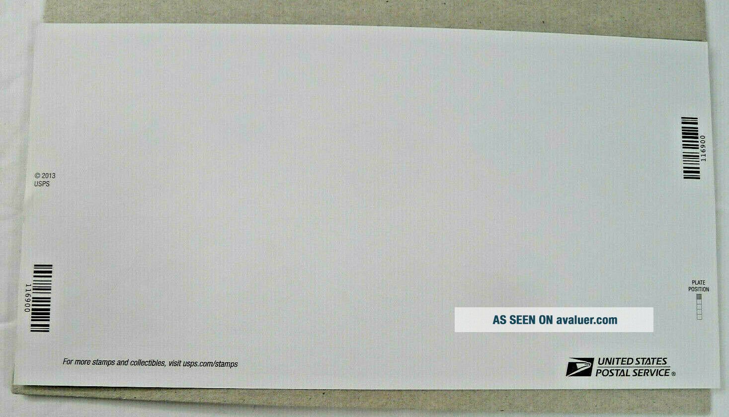 10 Global International Forever Stamps 2014 Sea Surface Temperatures ...