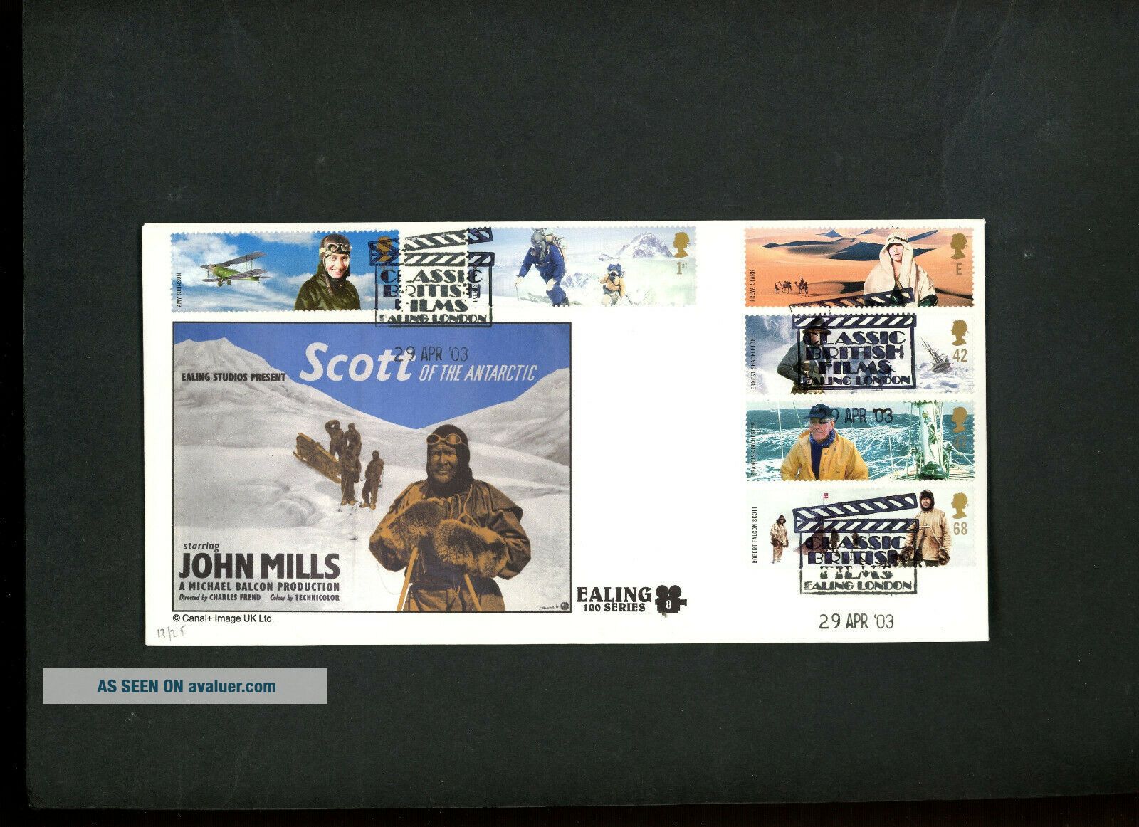 2003 Extreme Endeavours Classic British Films (Cambridge Stamp Centre ...