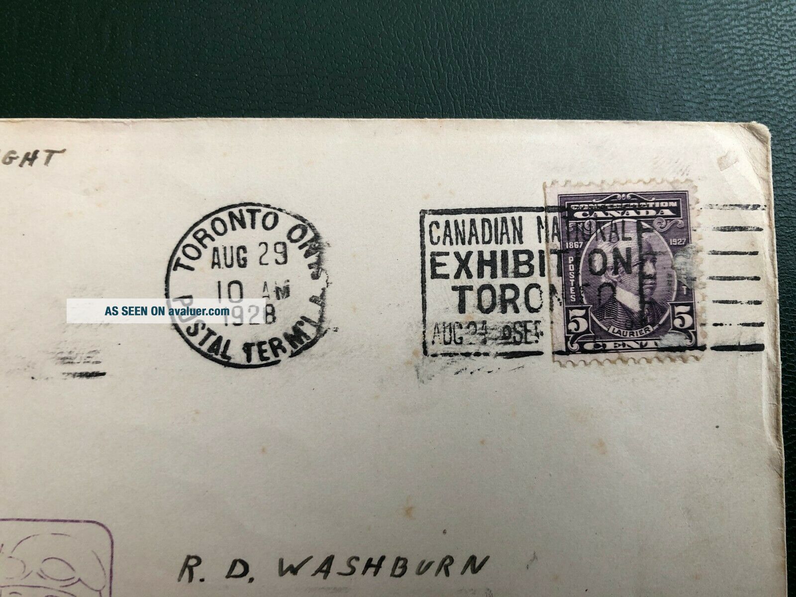 Canada, 1928 Golden Jubilee Flight Toronto To Ottawa | #11440850