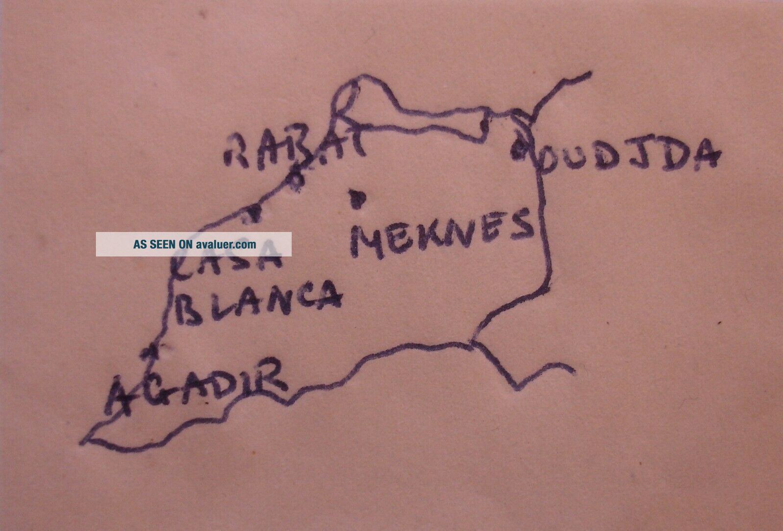 French Sahara: 1911 Envelope Information Division Of The Northern ...