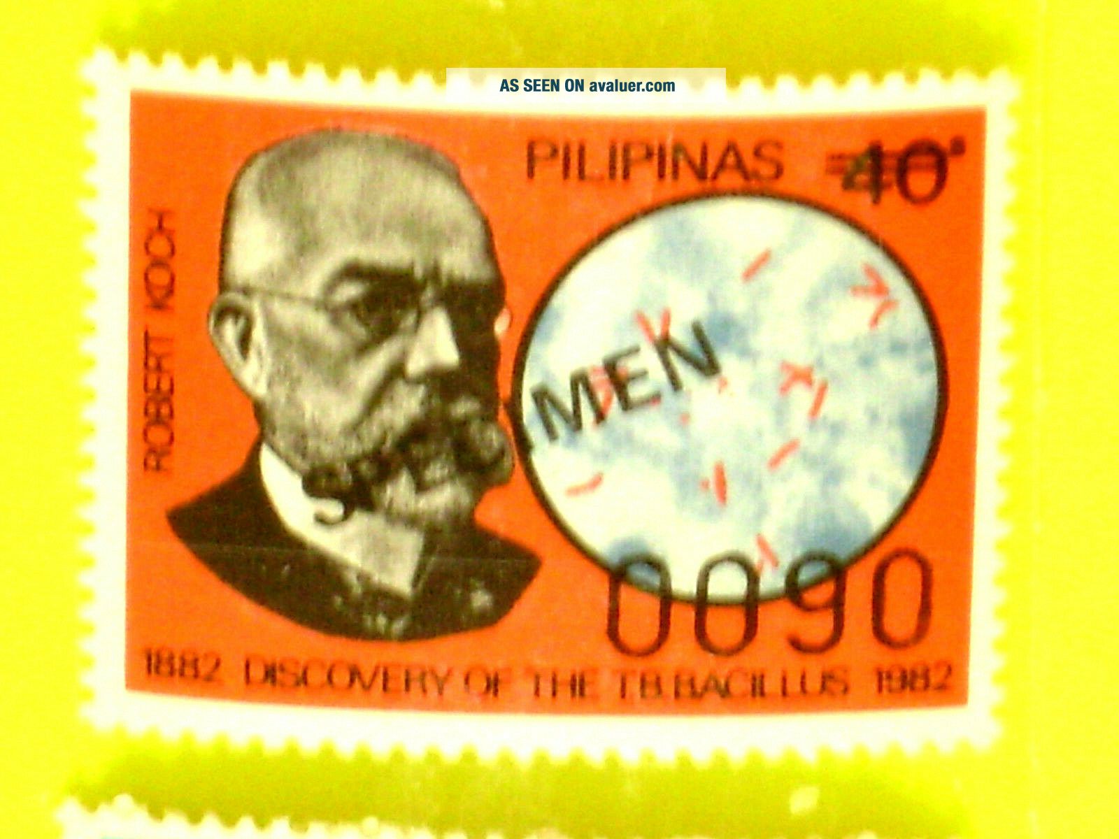 PHILIPPINES SPECIMEN STAMP 1982 DR. ROBERT KOCH | #11502485