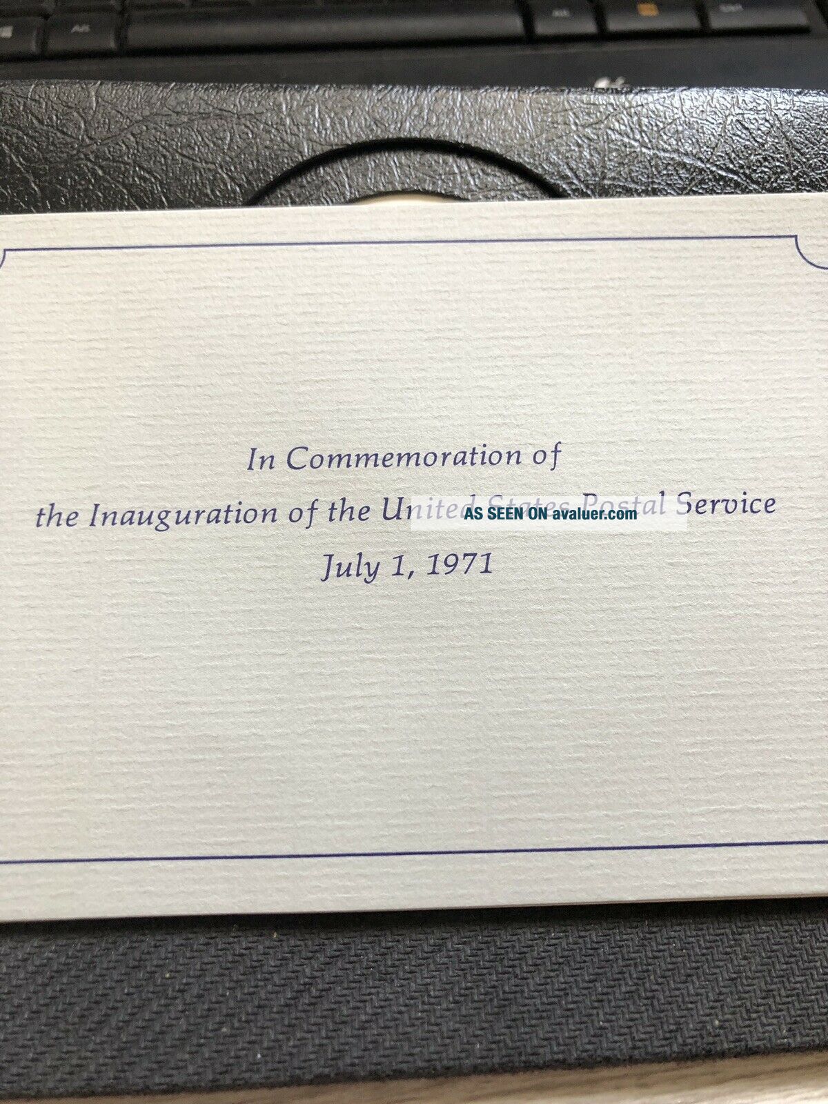 July 1, 1971 Commemoration Of Inauaguration Of USPS Service | #11632919