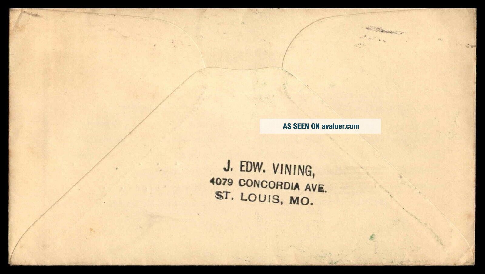 Mayfairstamps 1934 US St Louis MO Federal Building James Farley ...