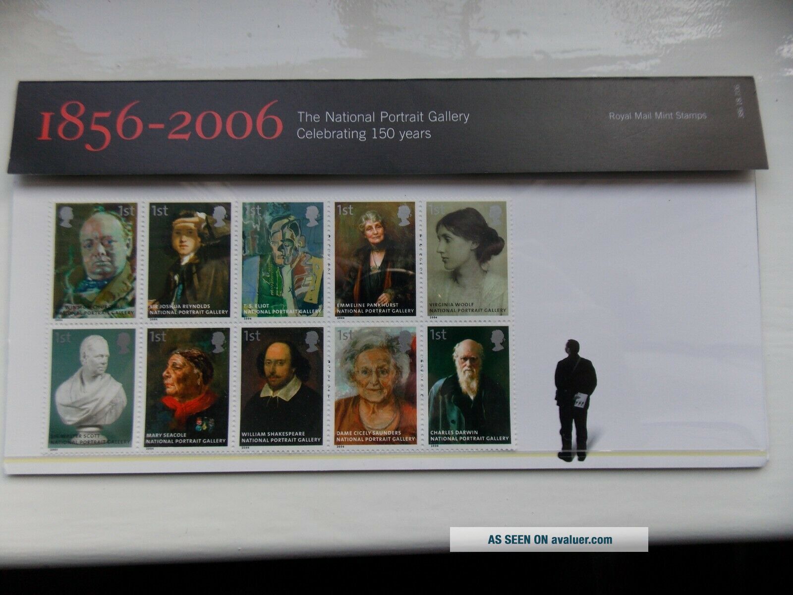 Stamp Presentation Pack Royal Mail The National Portrait Gallery 150 ...