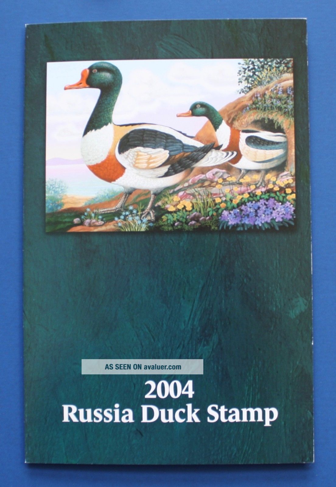 Russia (RD16) 2004 Russia Duck Stamp Presentation Folder With Stamp ...