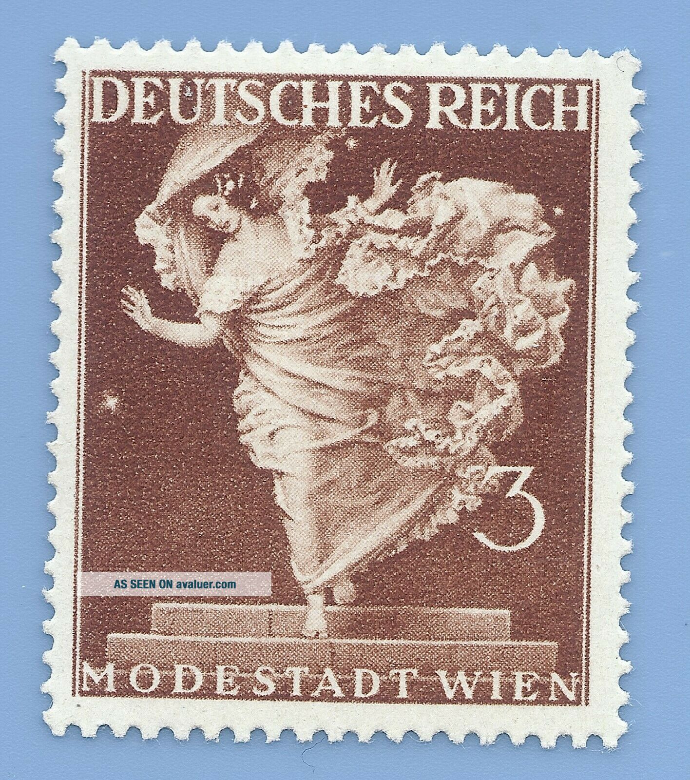 Nazi Germany Third Reich 1941 Wiener Messe 3 Stamp WW2 ERA | #12083327