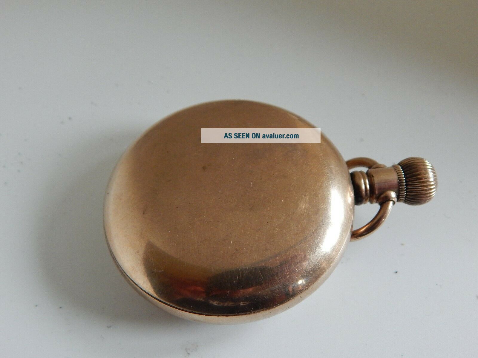 ELGIN NAT WATCH CO VINTAGE GOLD FILLED CASE GENTS POCKET WATCH | #12156961