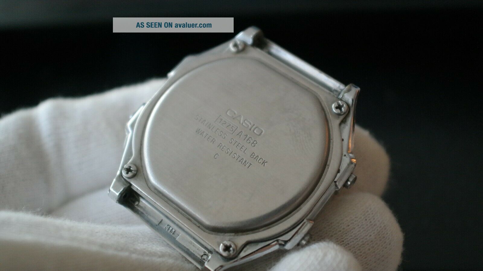 Vintage Casio First Illuminator LCD Watch A168 Electro Luminescence ...