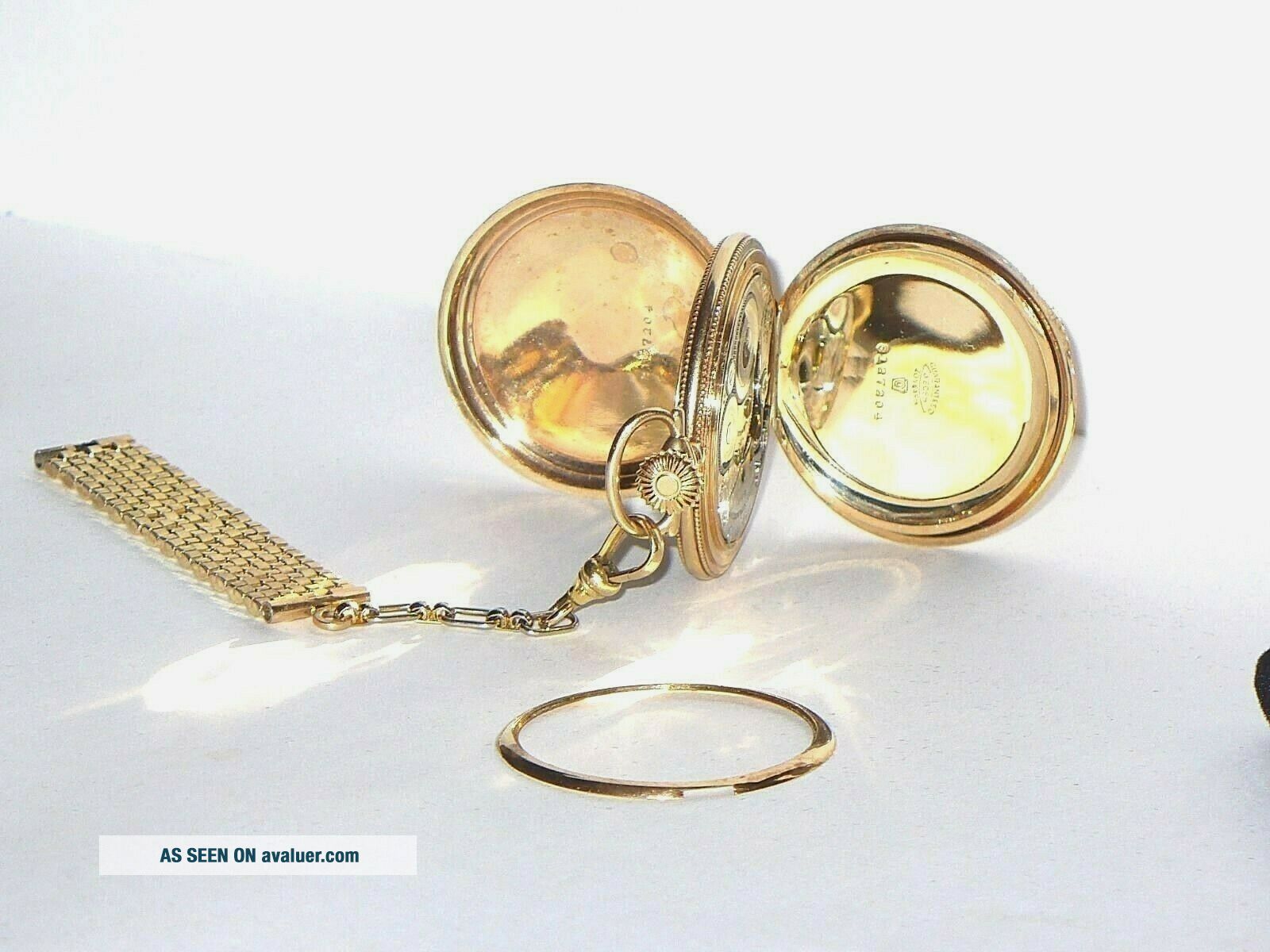 Antique Pre - 1920 Gold Filled ELGIN Pocket Watch J Boss | #12203506