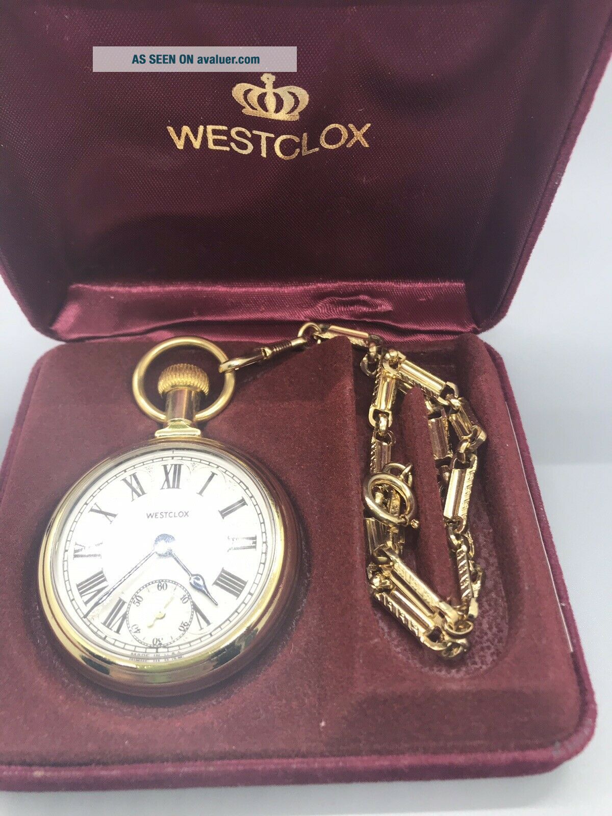 West Clock Pocket Watch