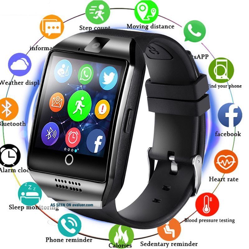 Bluetooth Smart Watch Men With Call Function Phone Records Pedometer ...