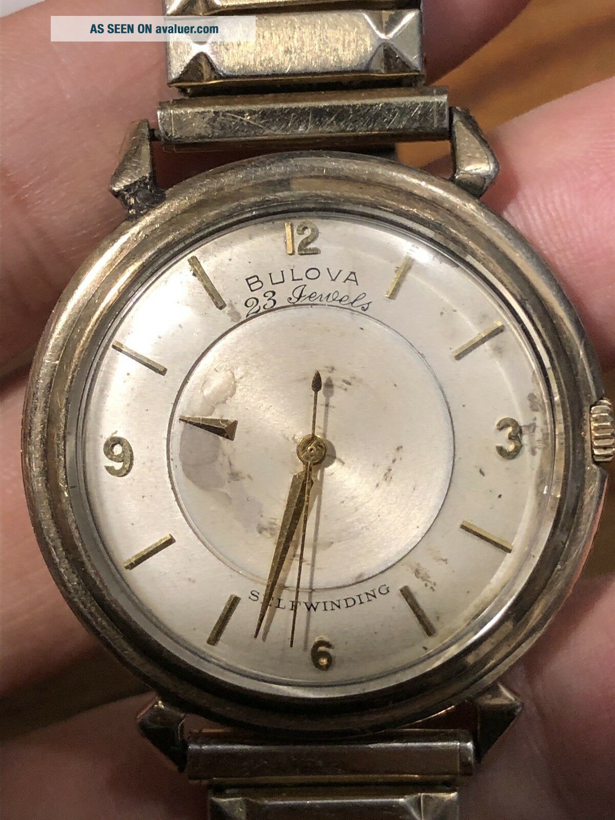 VINTAGE BULOVA AUTOMATIC - MEN WATCH=RUN | #12478520