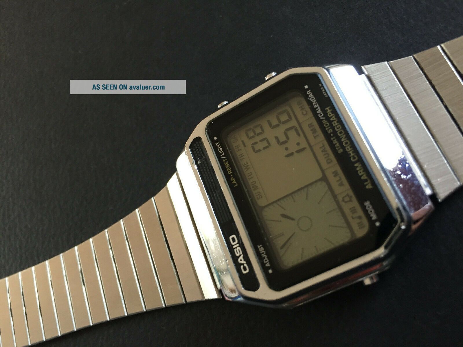 Casio AX - 210 Melody Alarm RARE Vintage LCD Digital Watch Spares ...