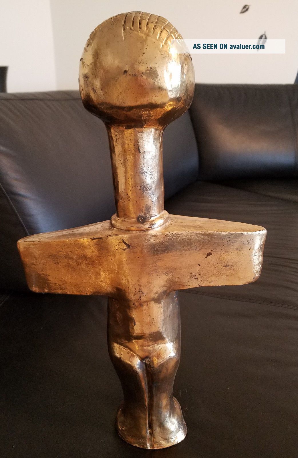 Troy Movie Prop Golden Statue 20 Inch Brad Pitt Temple Of Shores Cross ...