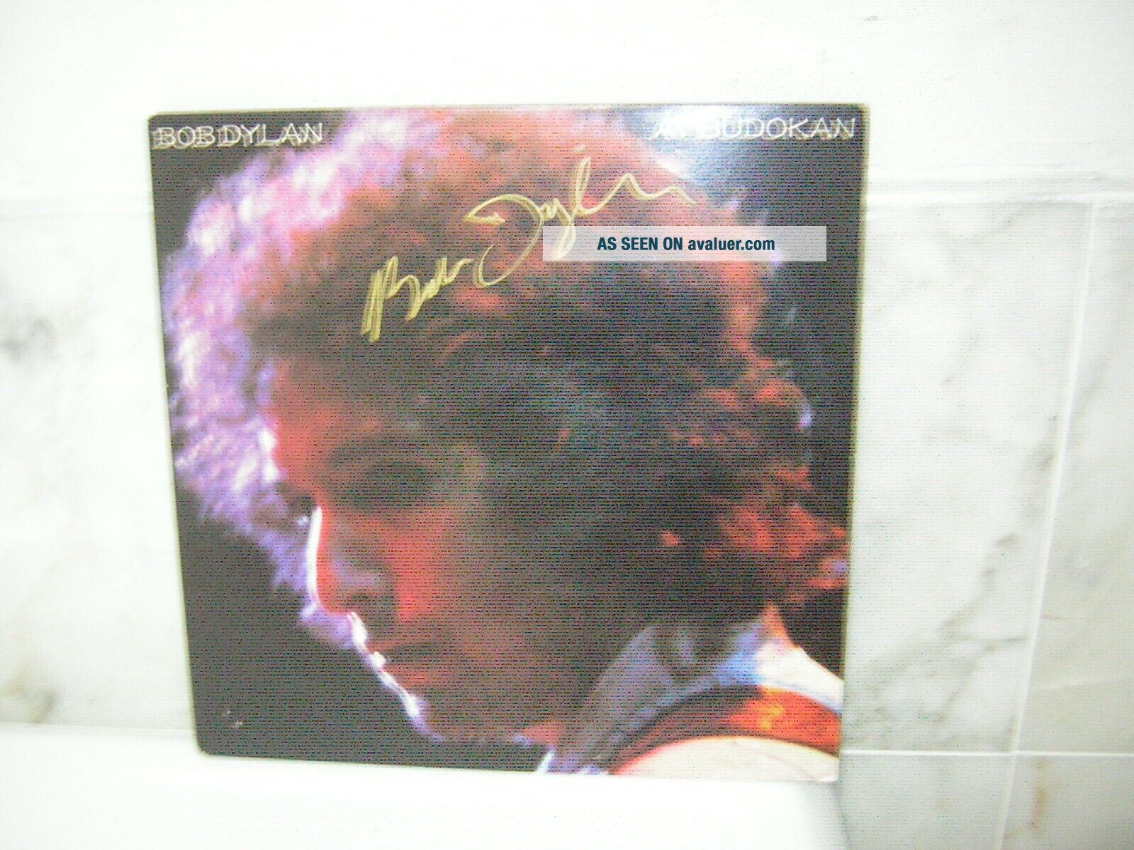 Bob Dylan Signed LP Live At Budokan 1978 | #12592511