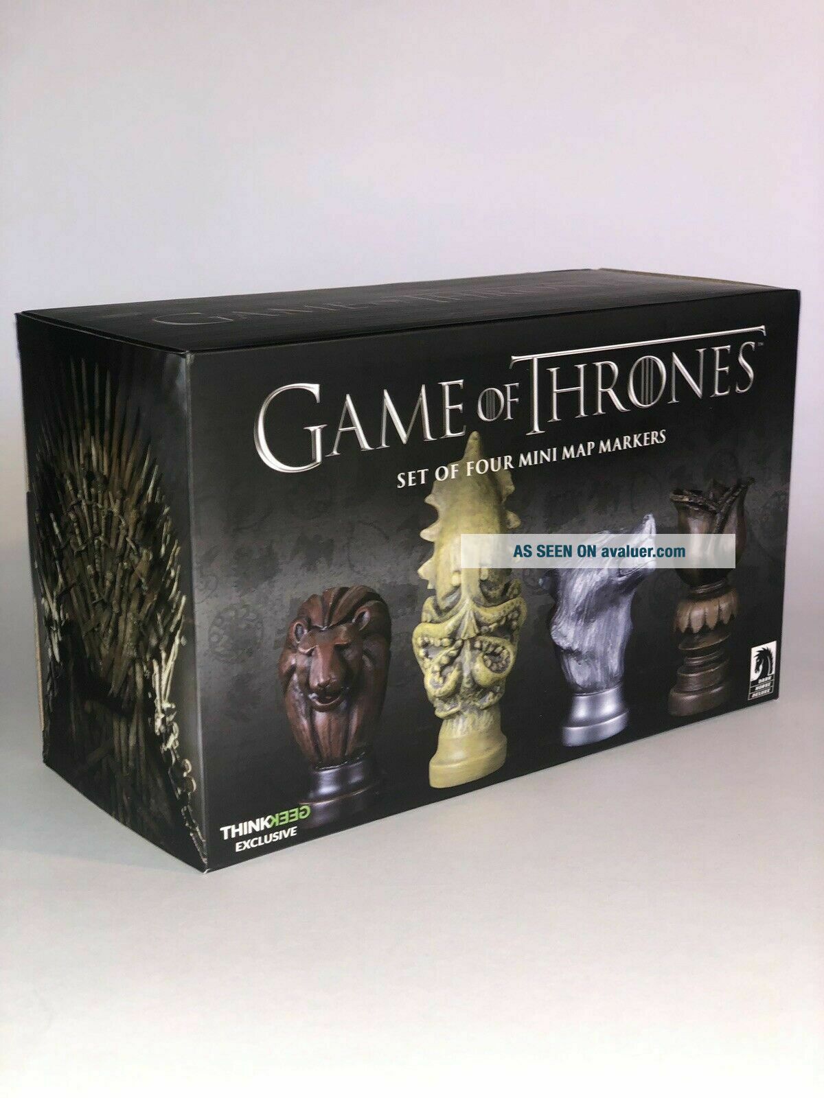 Officially - Licensed HBO ' S Game Of Thrones Mini Map Marker Set Dark ...