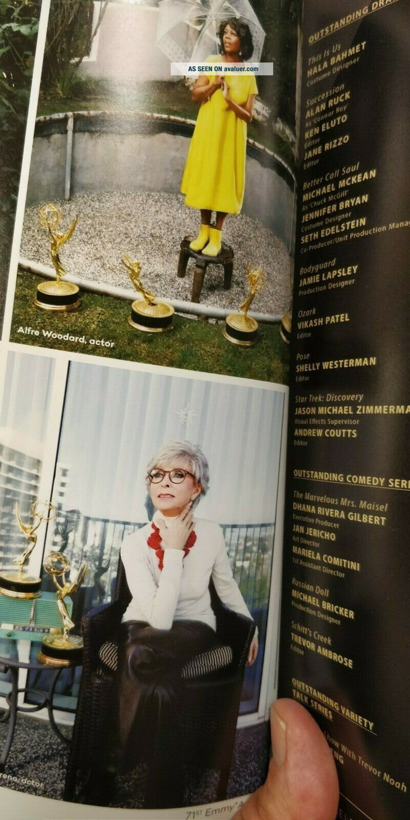 One Program And Ticket Packet From The 2019 71st. Annual Emmys | #12619431