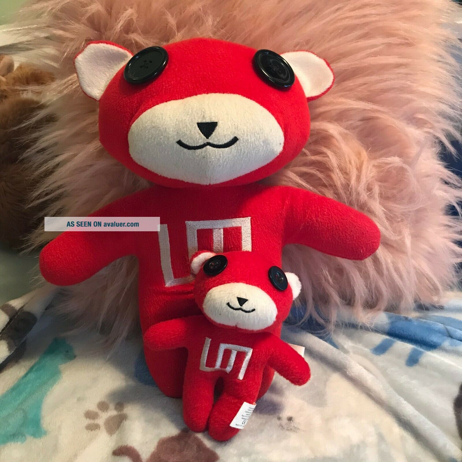 RARE Jared Leto Thirty Seconds To Mars Boo Boo The Mars Plush Bear TWO ...