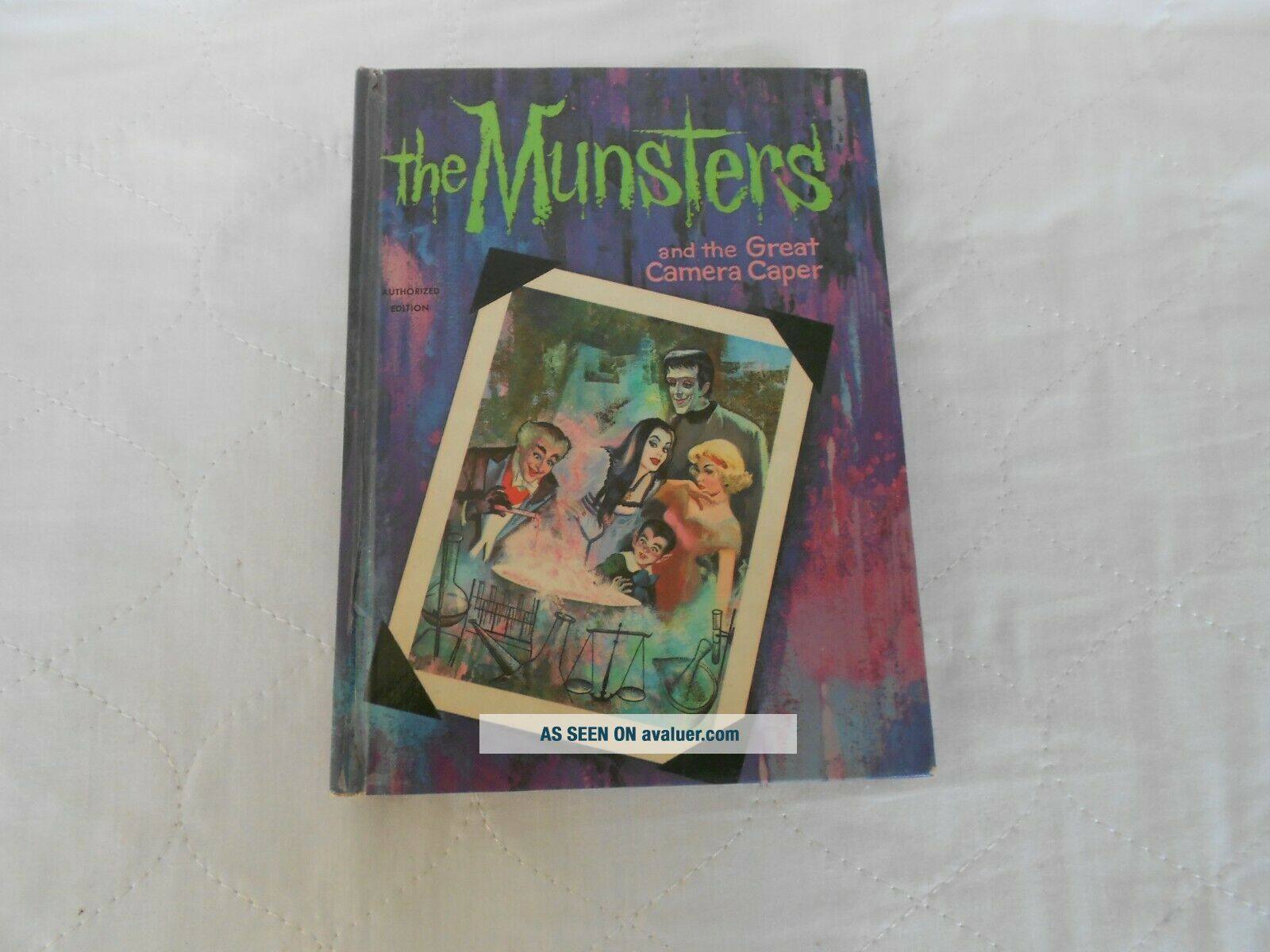 VTG The Munsters And The Great Camera Caper HC 1965 Whtiman TV Series ...