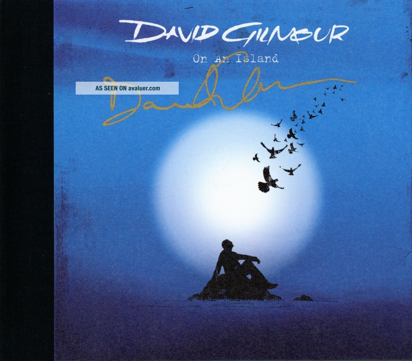 David Gilmour Pink Floyd Signed Cd On An Island | #12628870