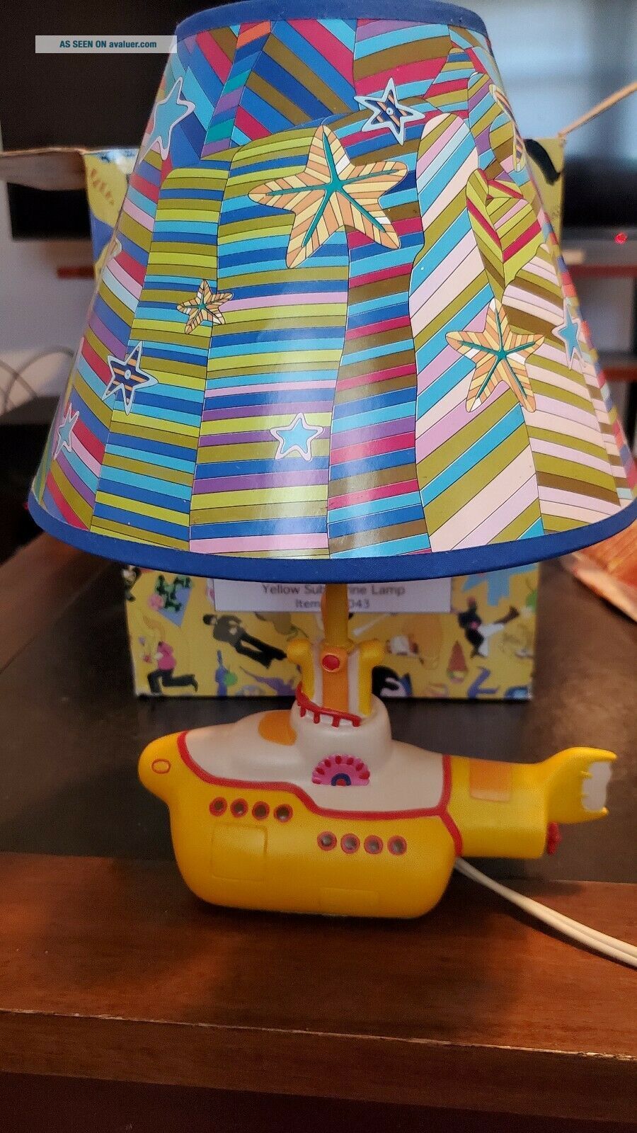 1999 The BEATLES YELLOW SUBMARINE Table LAMP | #12677175