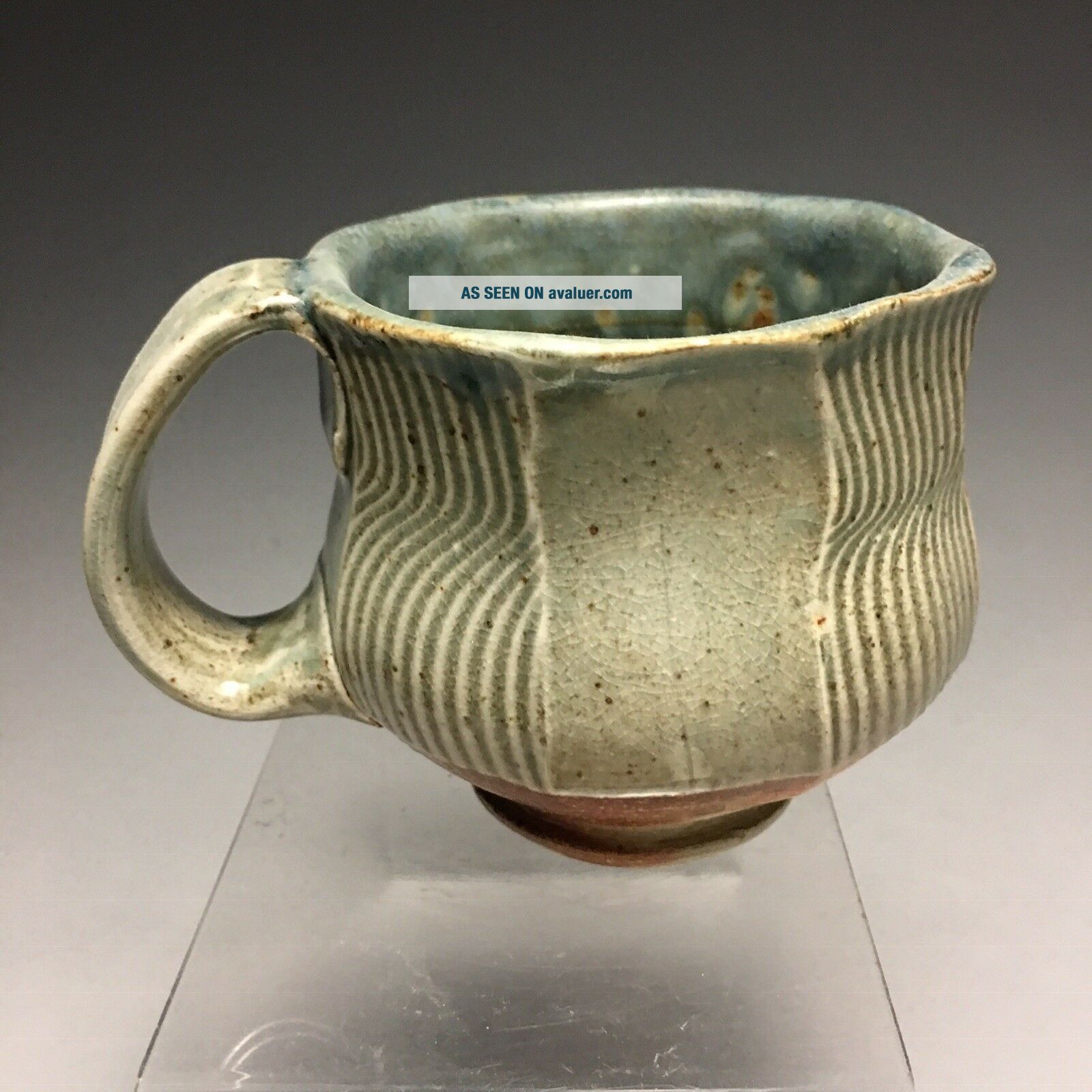 Signed Chris Cooley Washington Redskins Studio Pottery Stoneware Mug ...