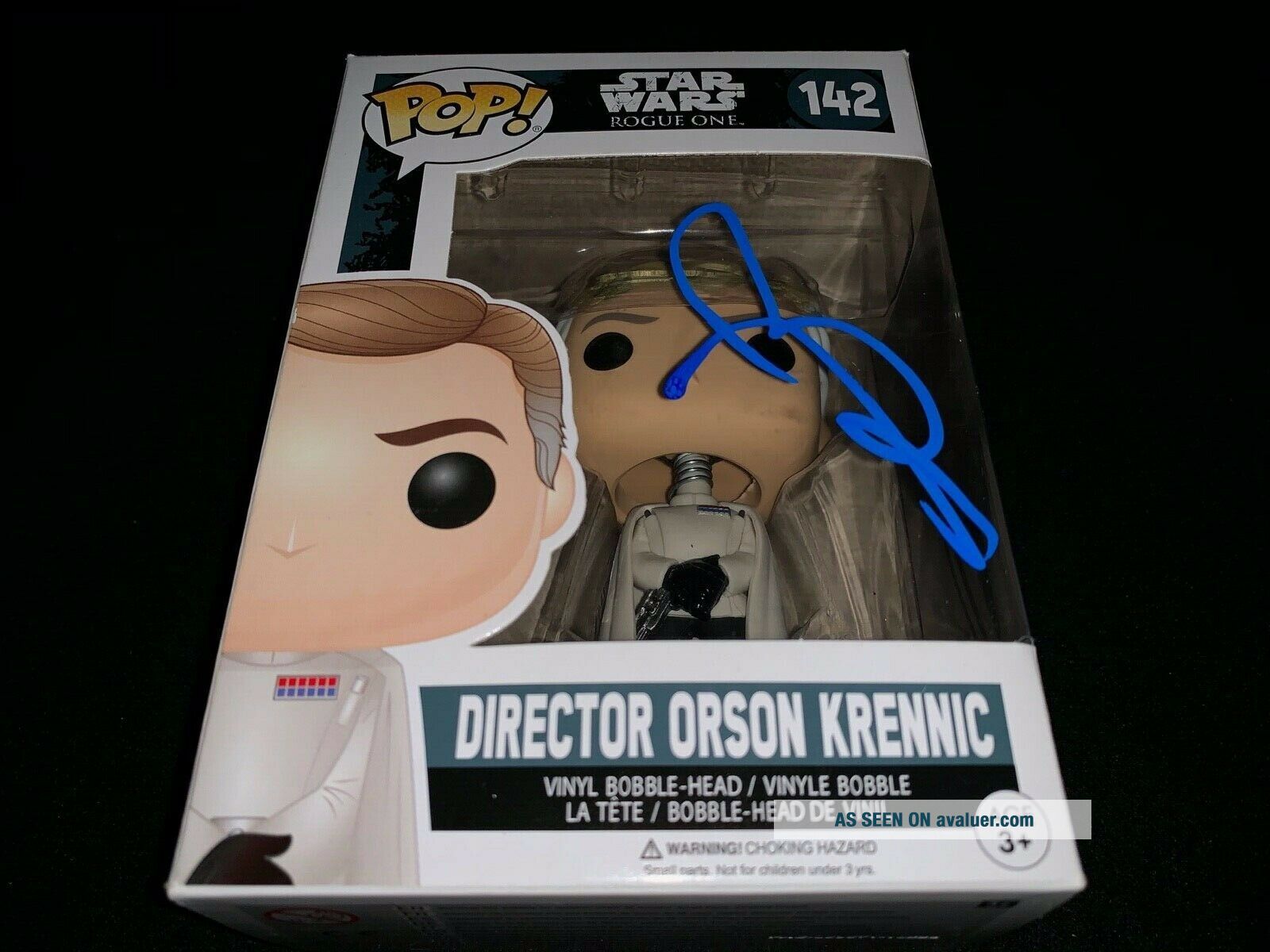 Ben Mendelsohn Signed Star Wars Funko PSA Jsa Director Orson Krennic ...